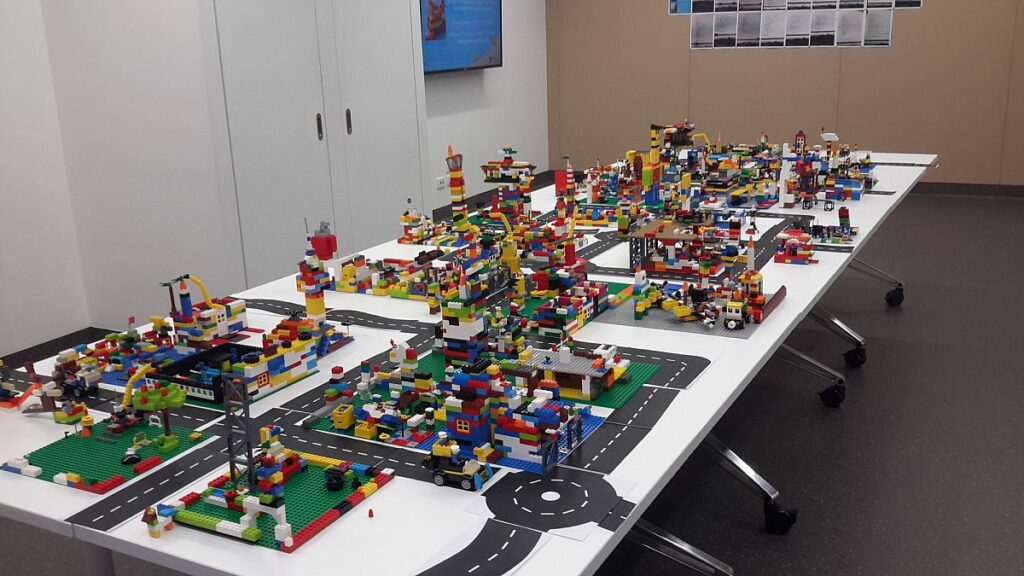 Build (and smash) your first LEGO city - Firstival