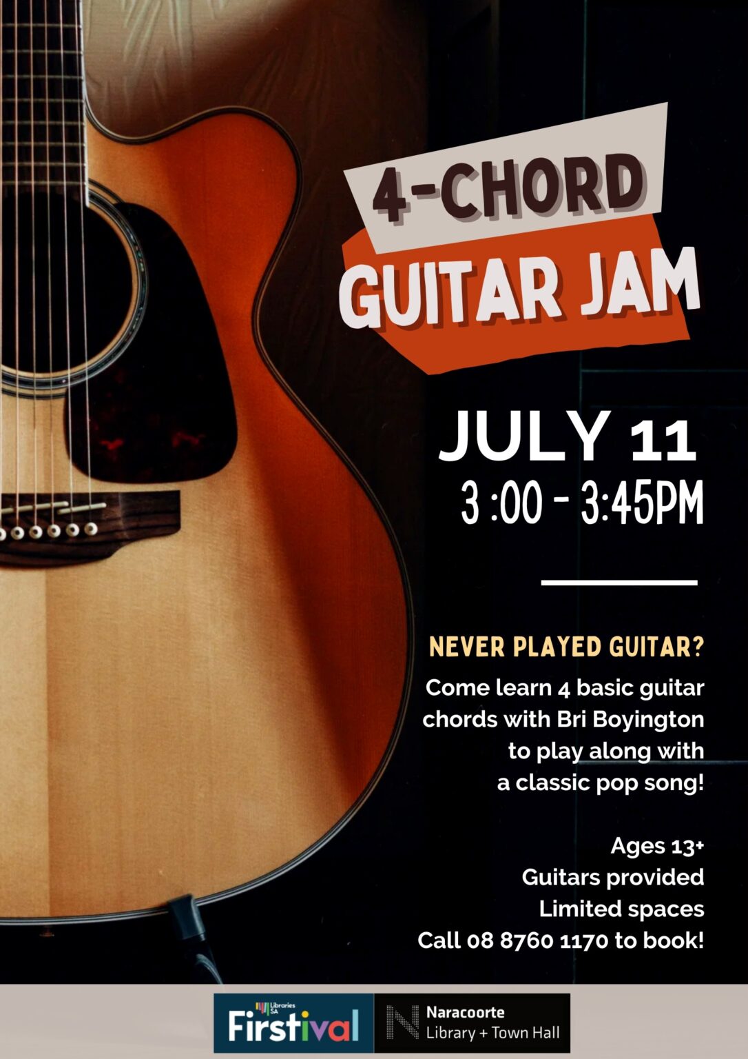 Never played Guitar? Learn the 4-Chord Guitar Jam! - Firstival